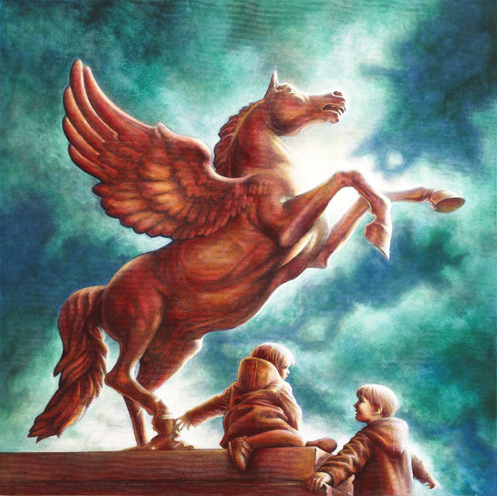 Pegasus – Oil on canvas – Clarke Art
